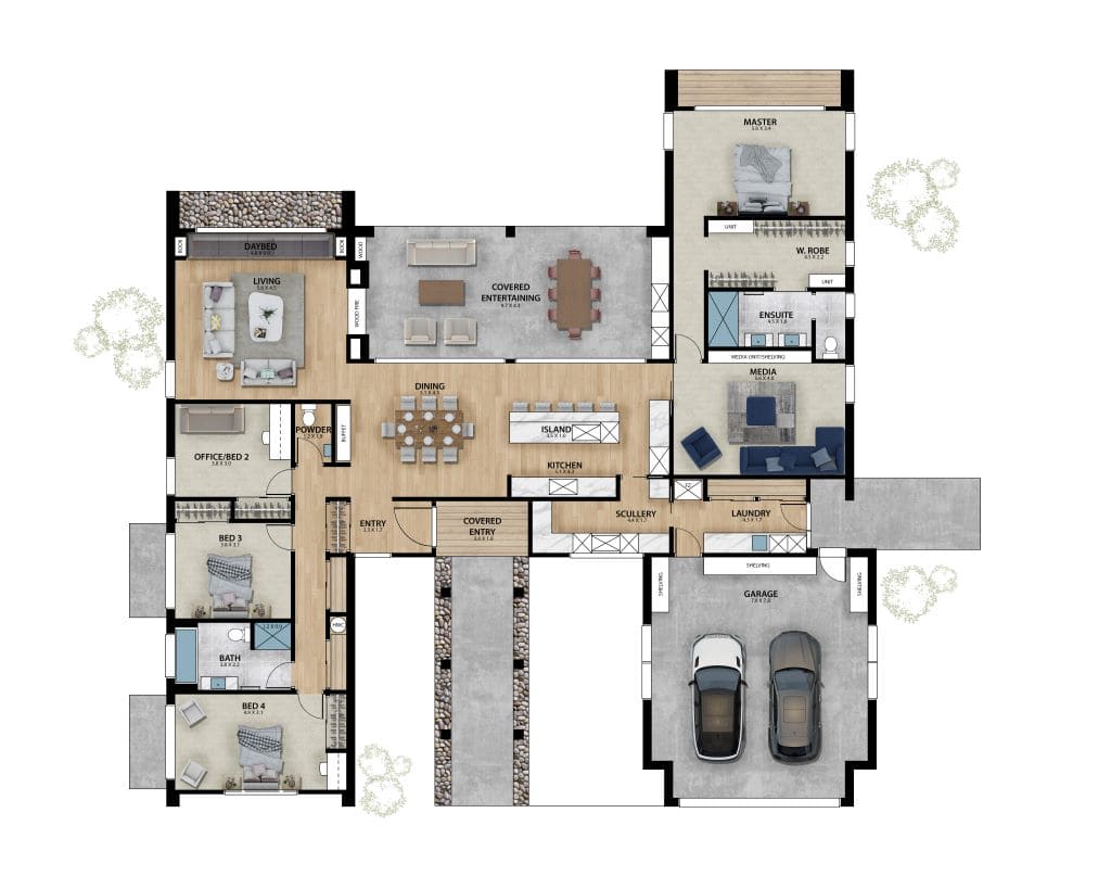 Anderson | Floor Plan | Fowler Homes Waikato